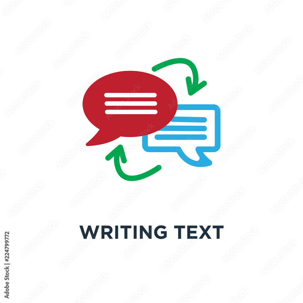 writing text translation icon. language translation concept symbol ...