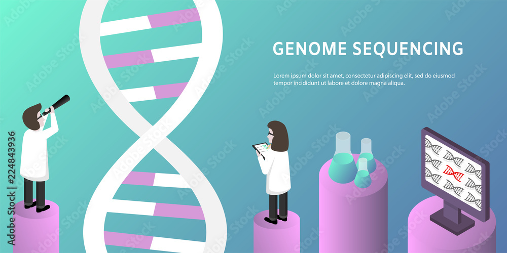 Isometric genome engineering and sequencing concept. Scientific ...
