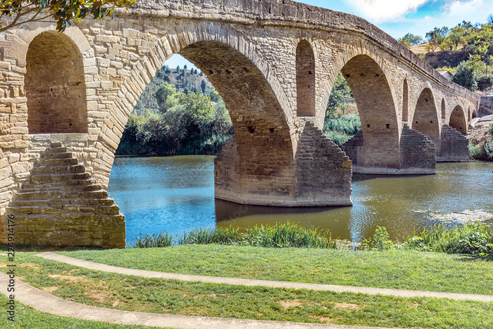 Bridge Over The Arga River