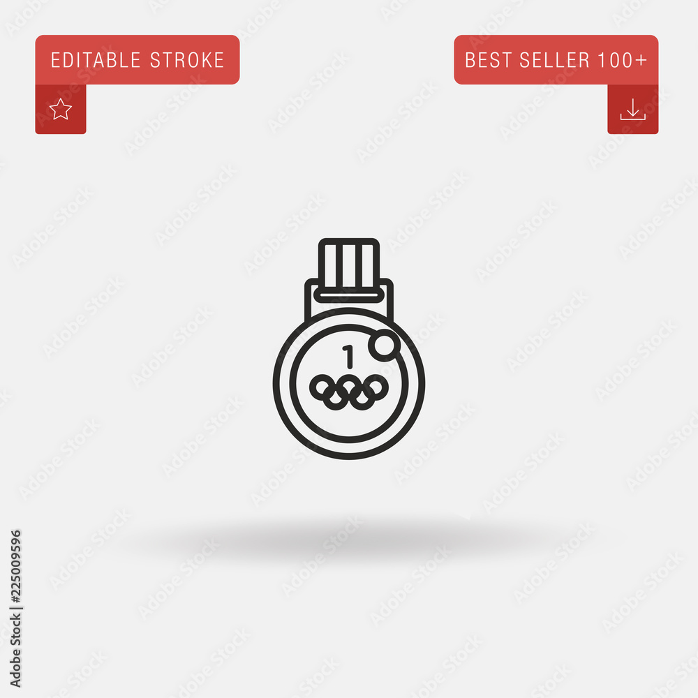 Olympic Medal Outline
