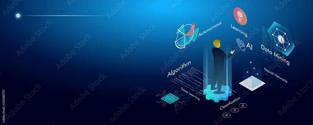 Machine learning, Ai, Data mining, algorithm, algorithm, neural network ...