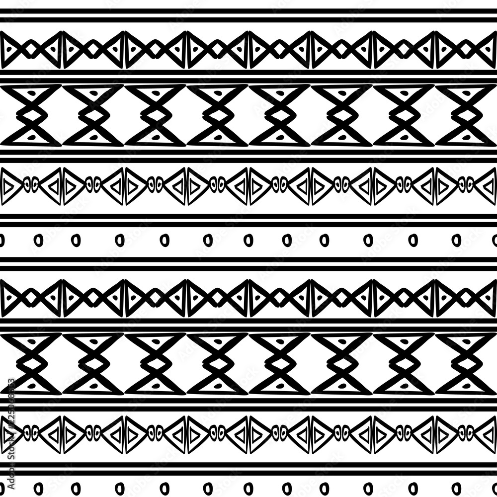 Tribal Pattern Drawing