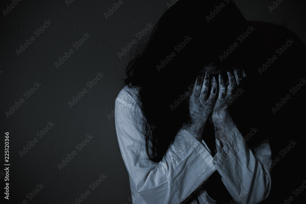 Little Ghost Girl Crying