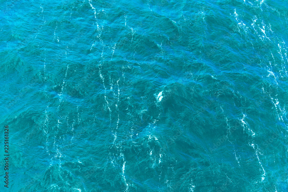 Ocean Water Texture Top View
