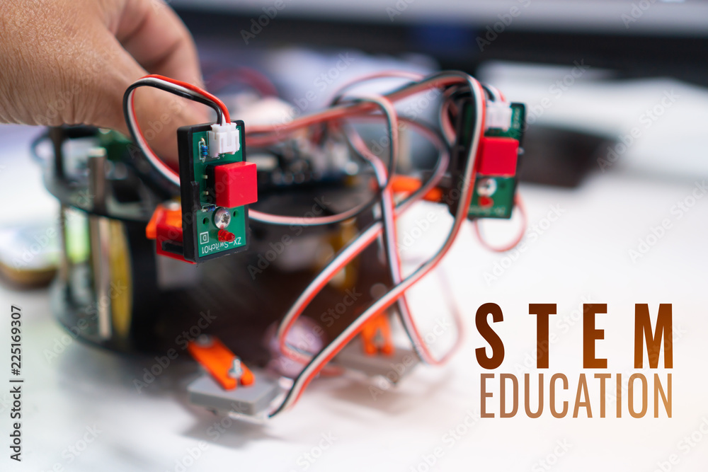 Technology robotics project for STEM Education, DIY electronic kit ...