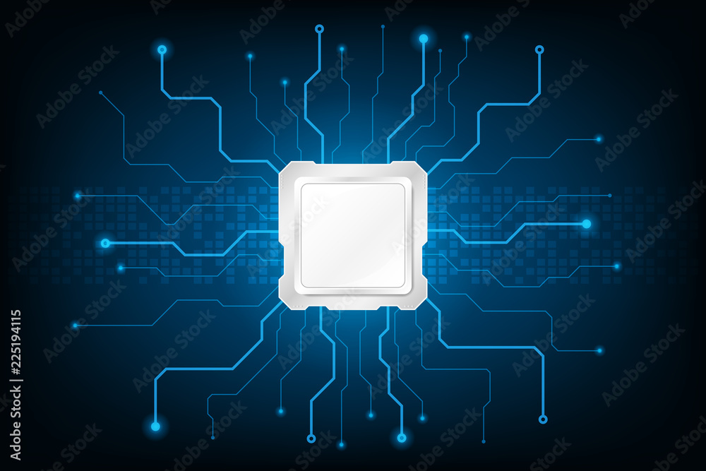 abstract futuristic hardware circuit technology background interface ...