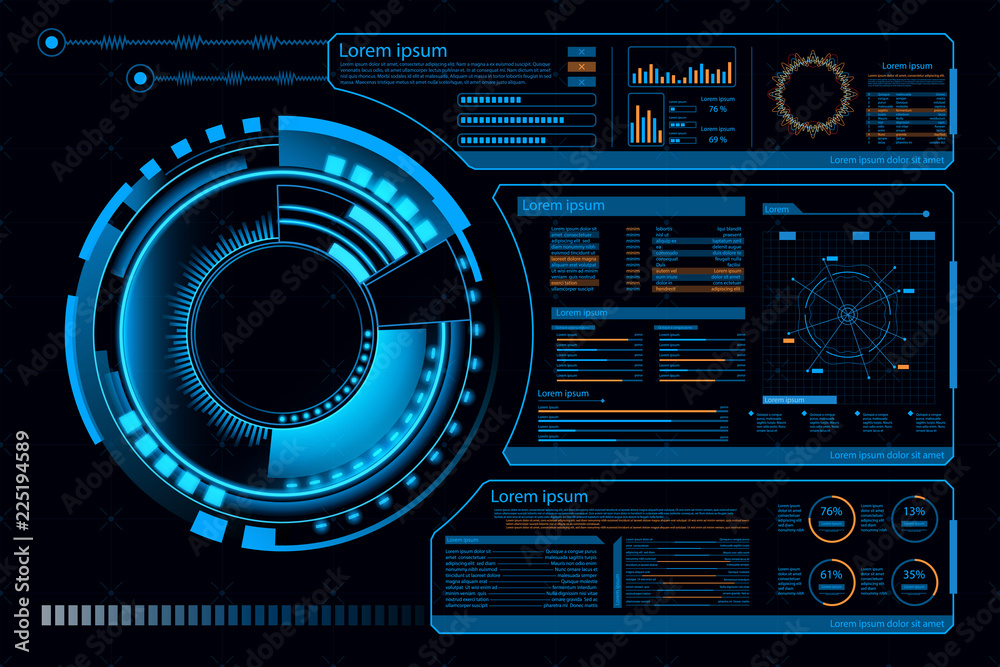 Futuristic abstract background .Future theme concept background.Data ...