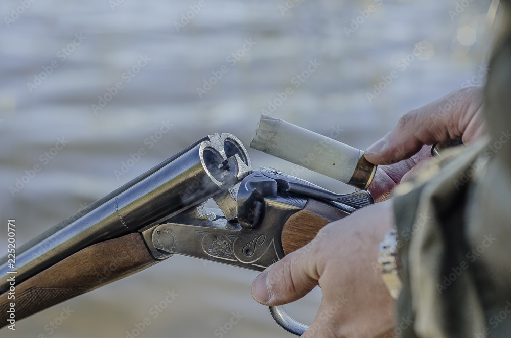 Smoke From Gun Barrel