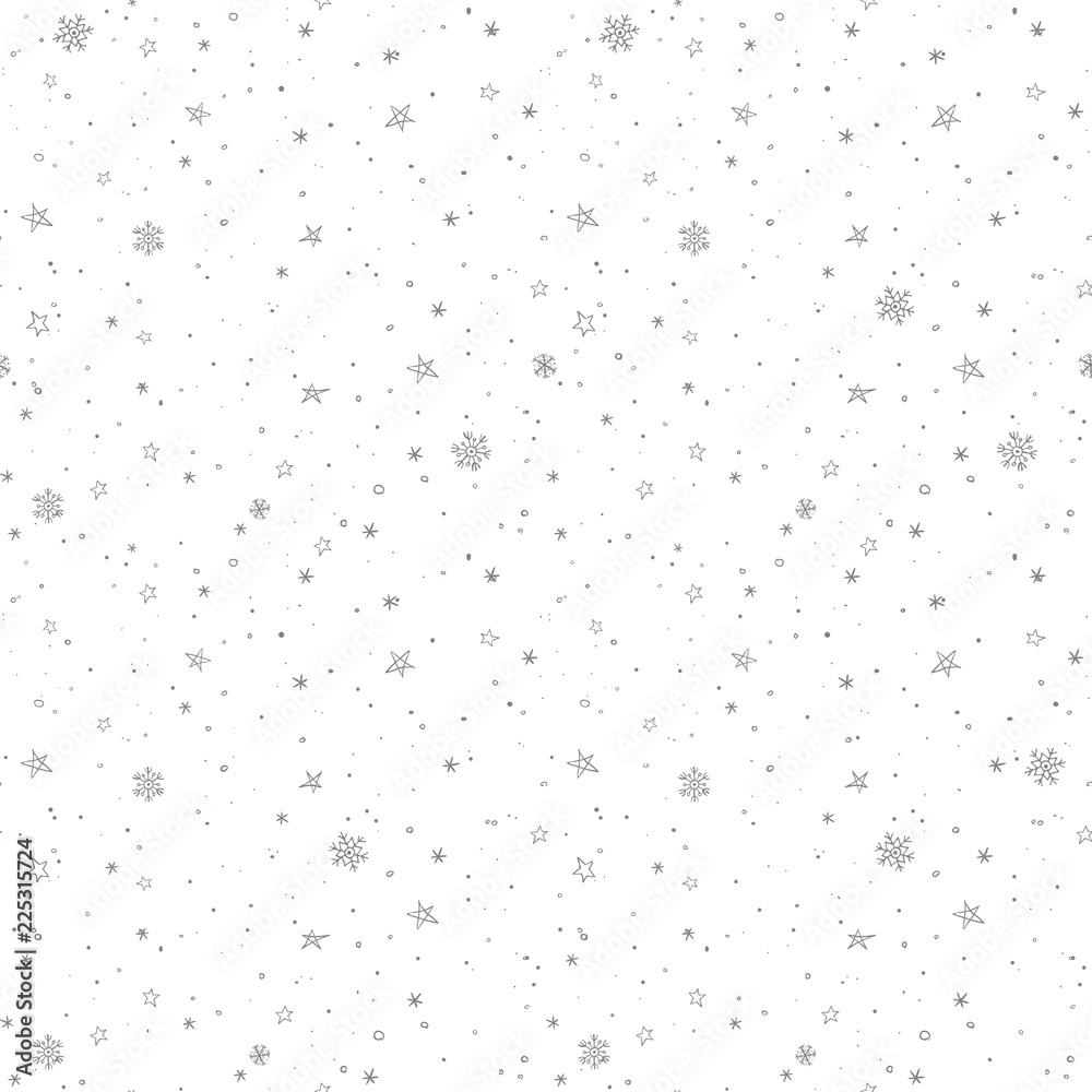 Winter Pattern Background