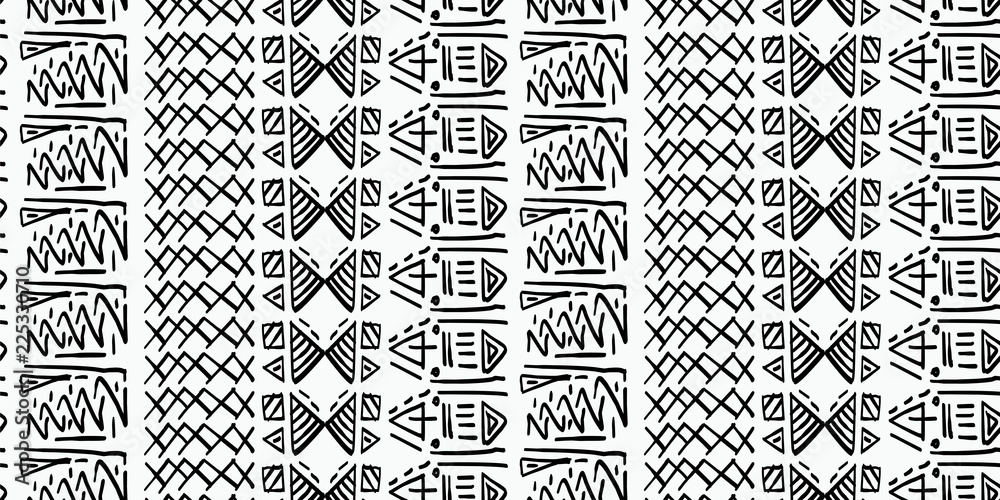 Tribal Pattern Drawing