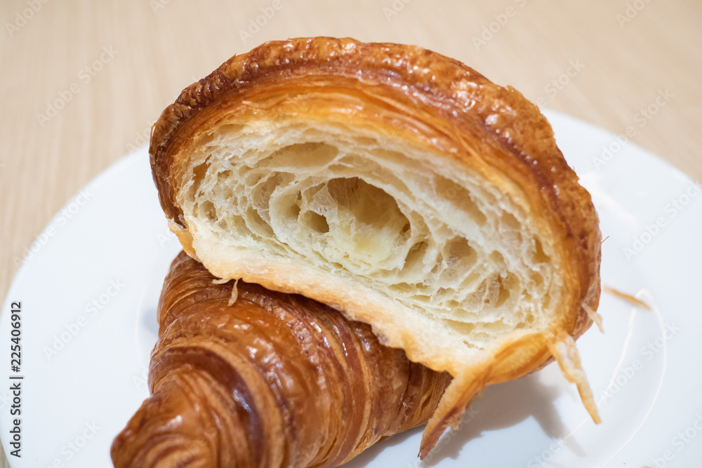 Cross section showing good example of airy honeycomb structure of ...