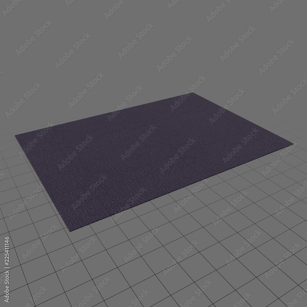 Rug Stock 3D asset | Adobe Stock