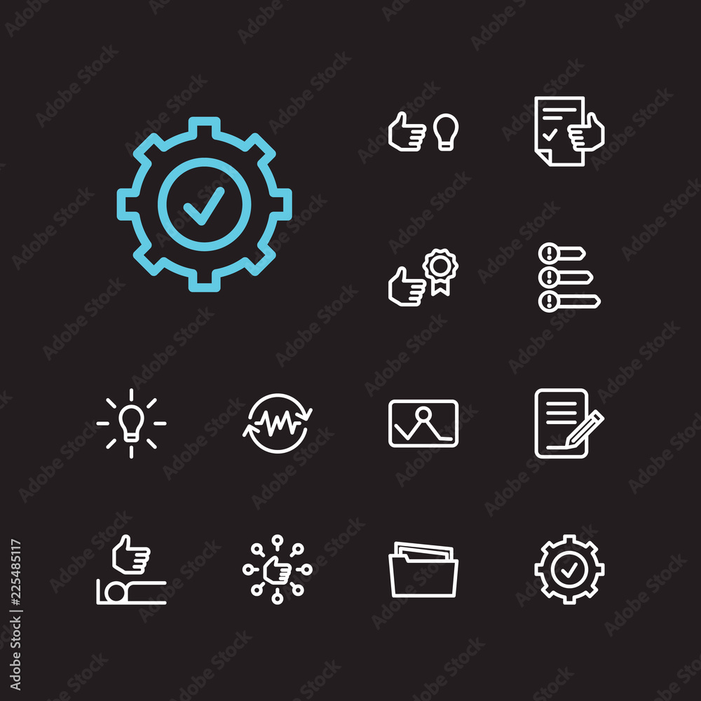 Multitasking icons set. Reward yourself and multitasking icons with ...