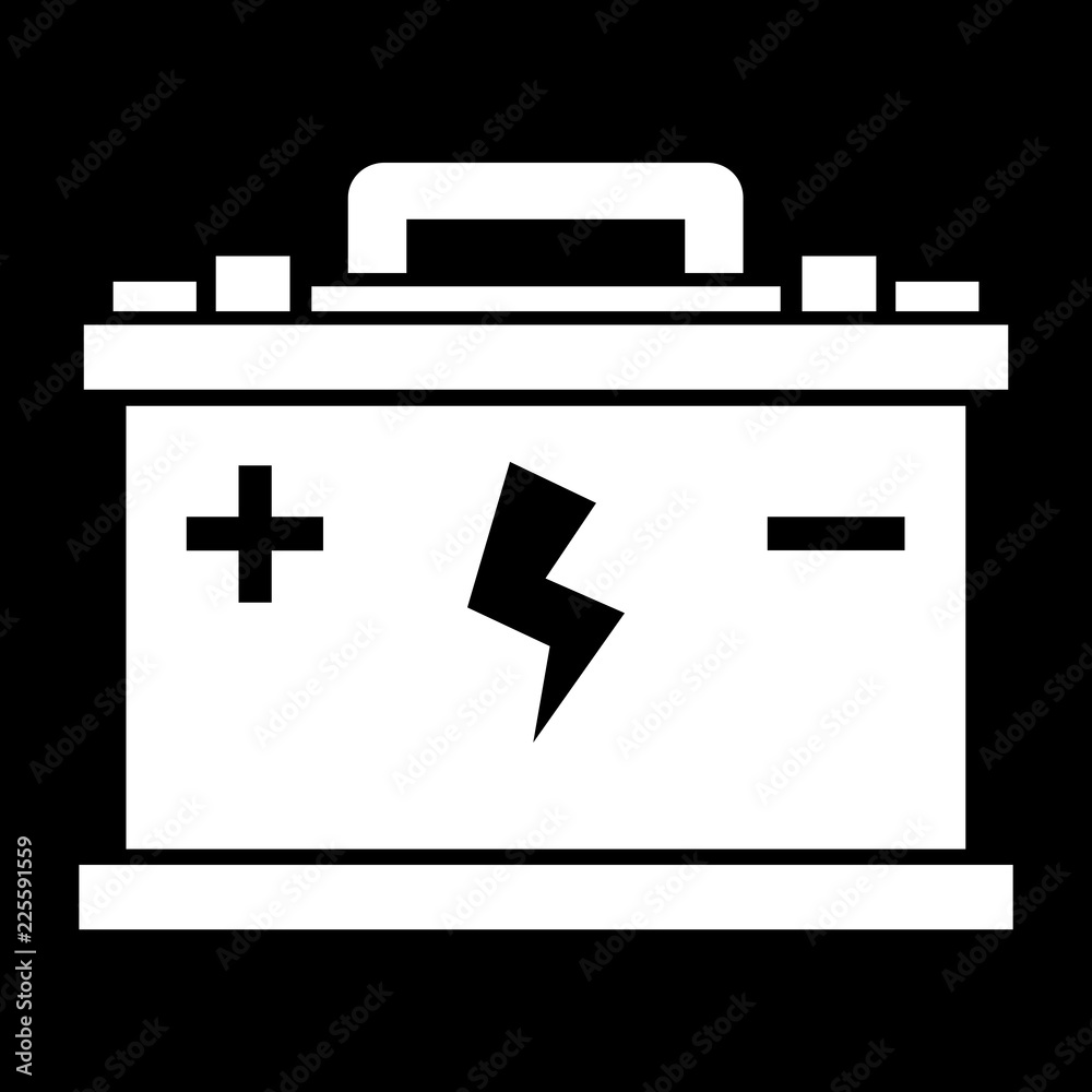 Battery Icon White