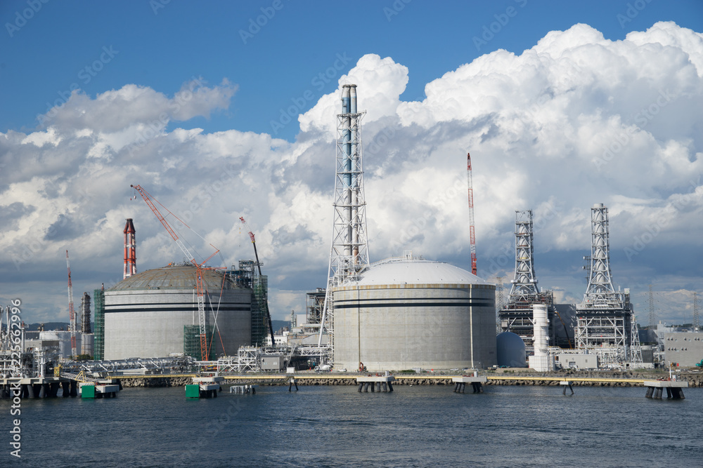 新仙台火力発電所 thermal power plant,Sendai,Japan Stock 写真 | Adobe Stock