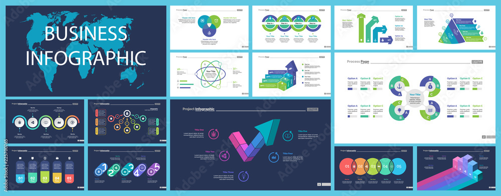 Creative business presentation slide for management concept. Can be ...