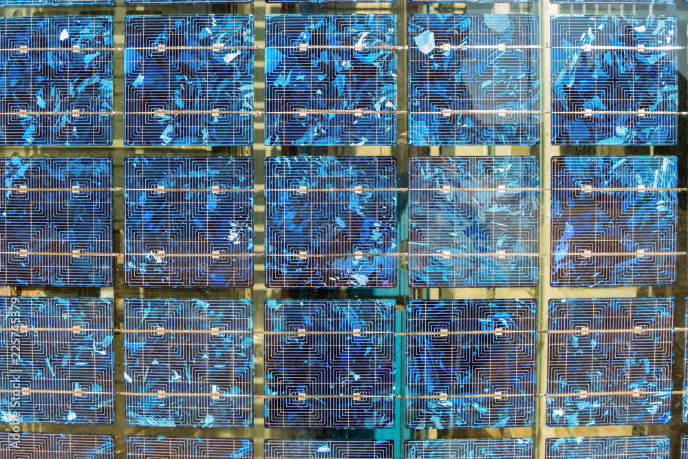 Solar cells in behind a window as texture Stock Photo | Adobe Stock