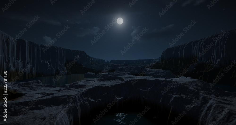 Extremely detailed and realistic high resolution 3D illustration of an ...