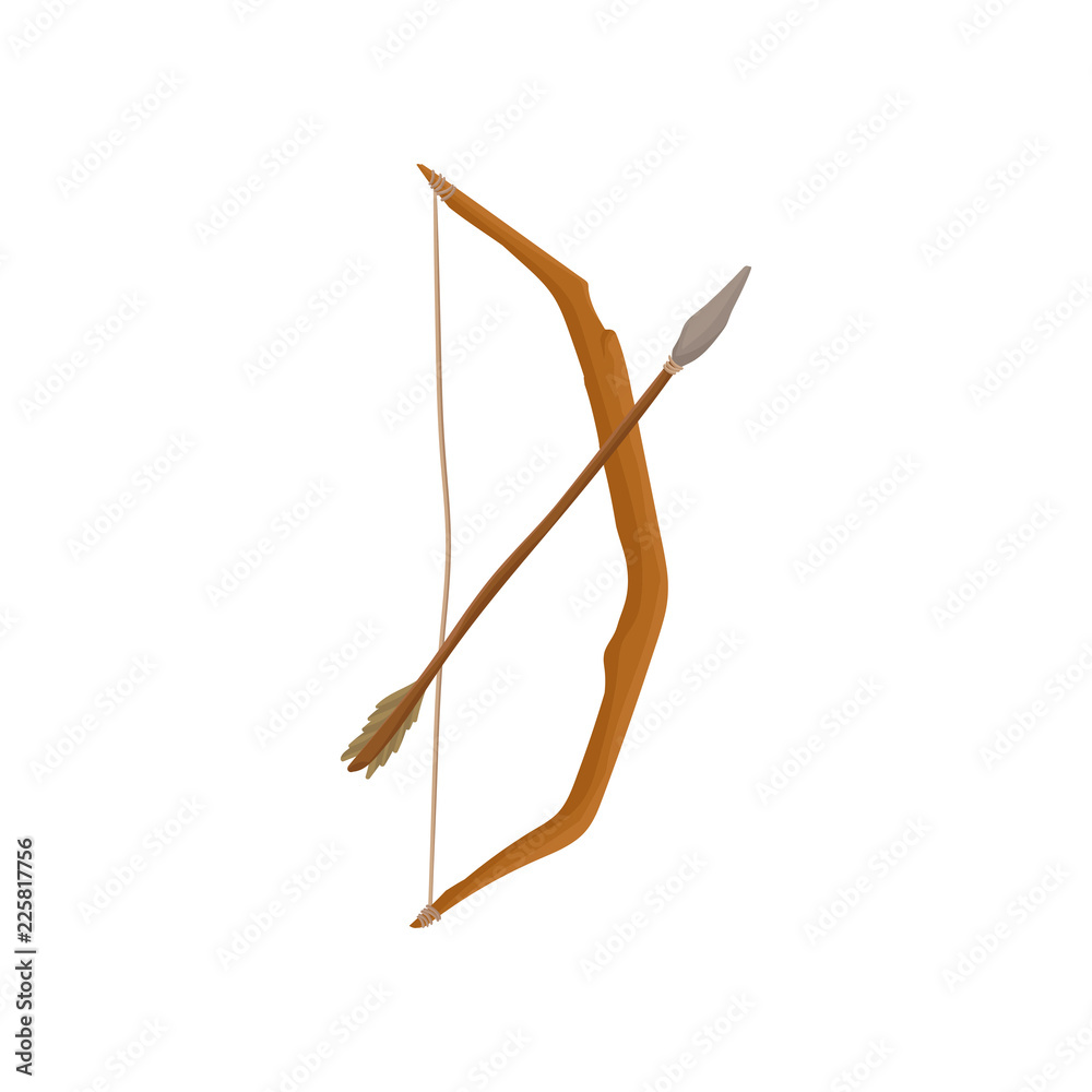 Prehistoric Bow And Arrow