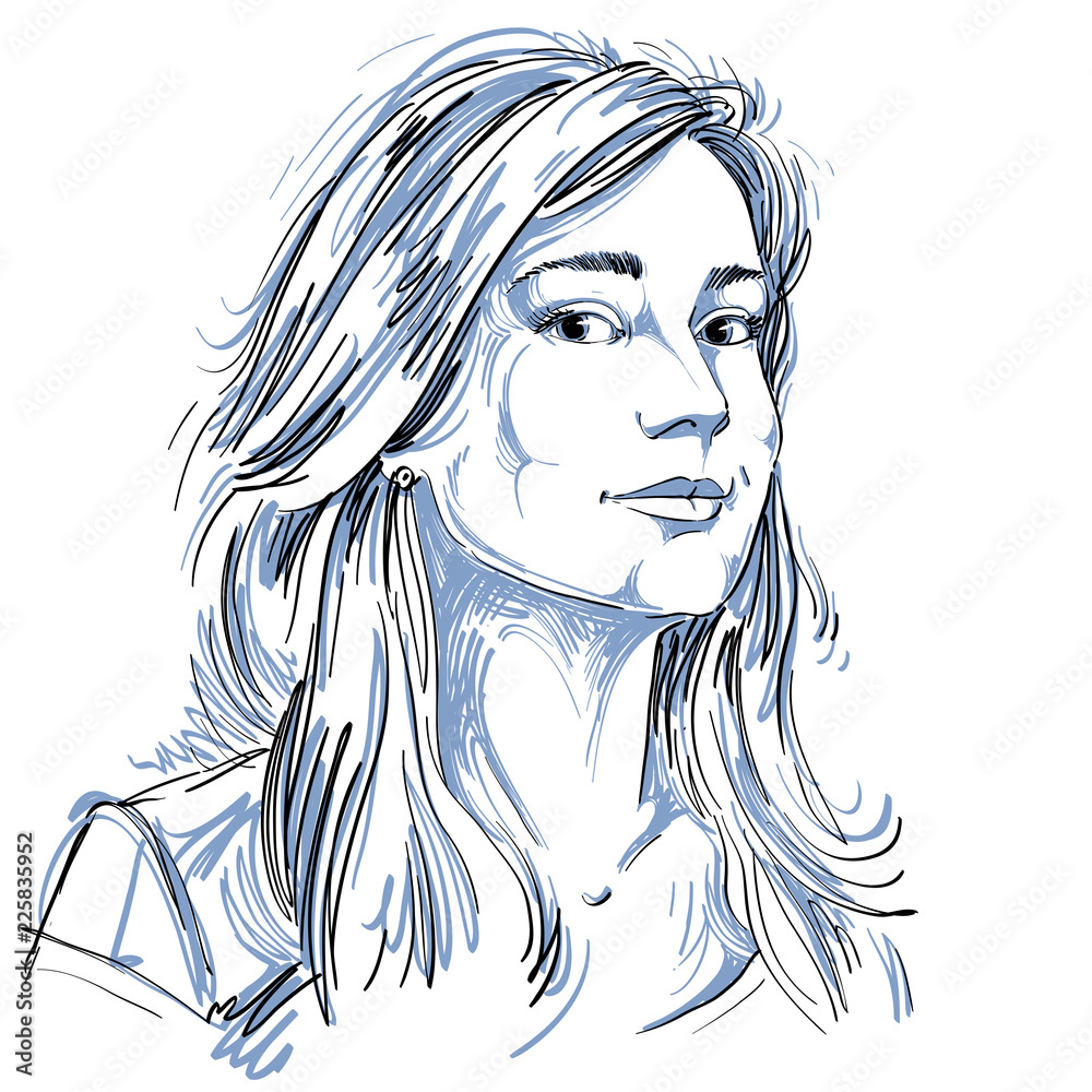 Drawing Facial Expressions Women