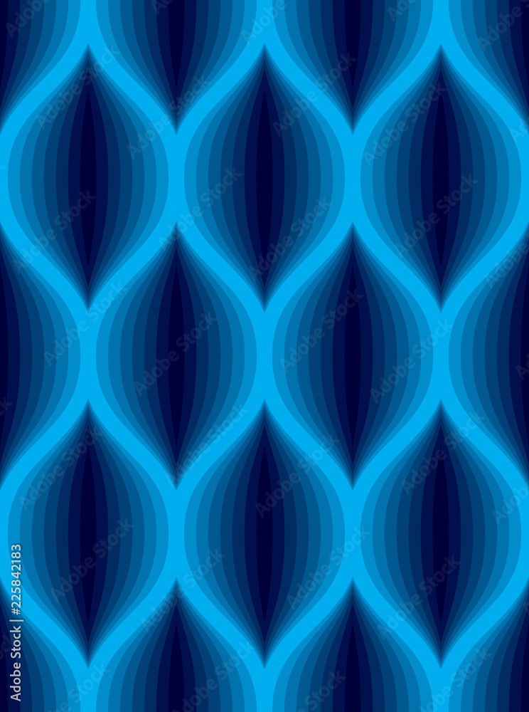 Abstract lines geometric seamless pattern, vector repeat endless fabric ...