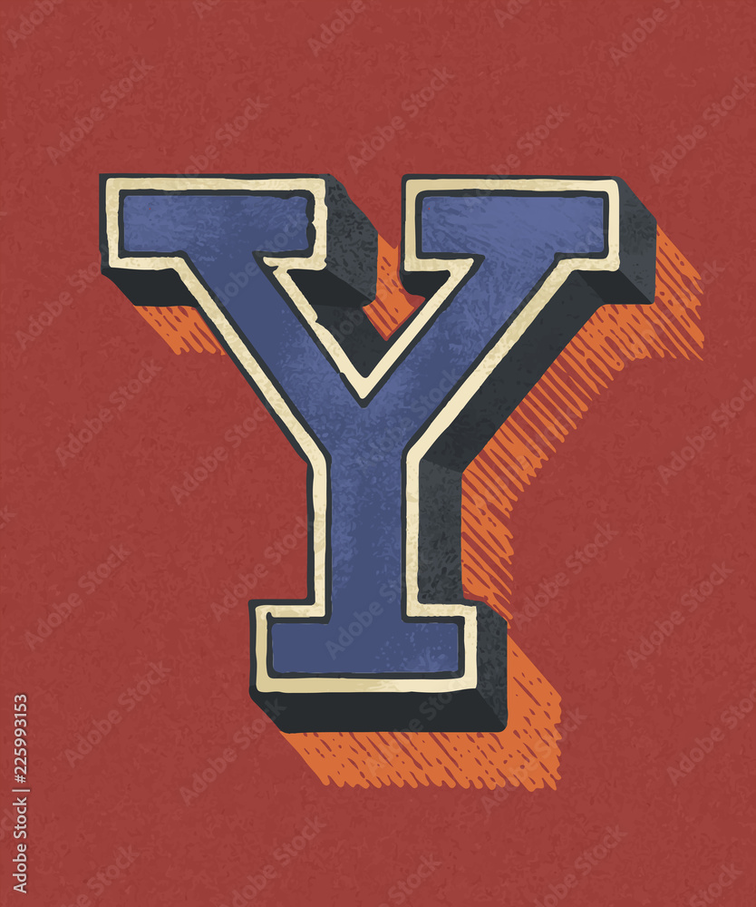 Y letter design isolated background Stock Vector | Adobe Stock