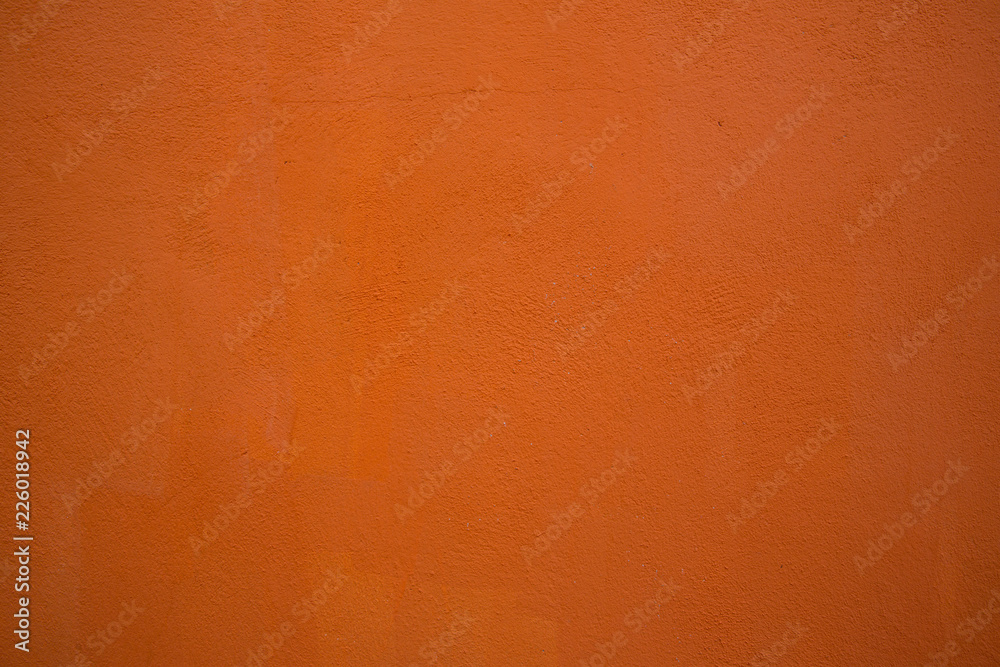 vivid orange wall texture background, image vintage style for ...