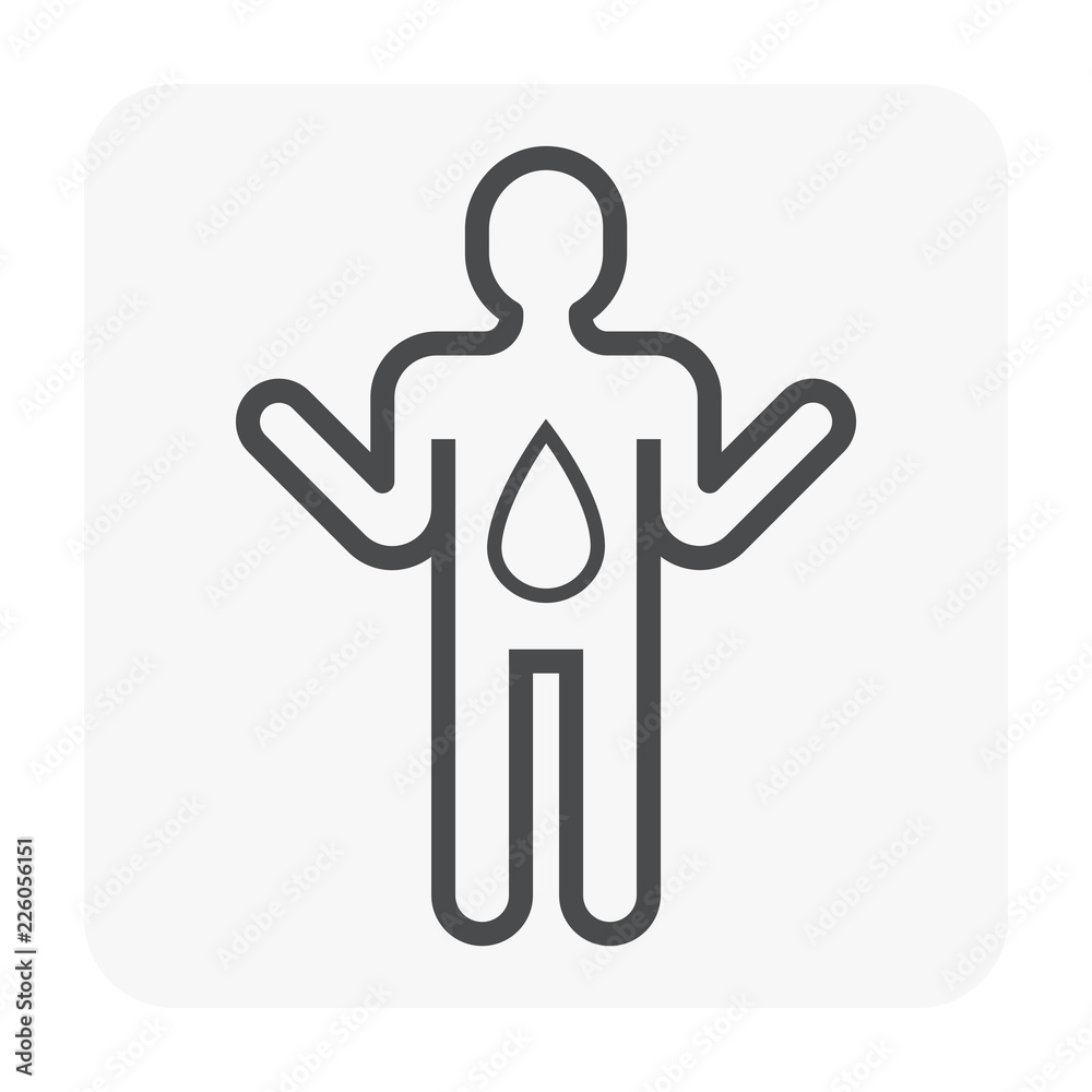 water body icon Stock Vector | Adobe Stock