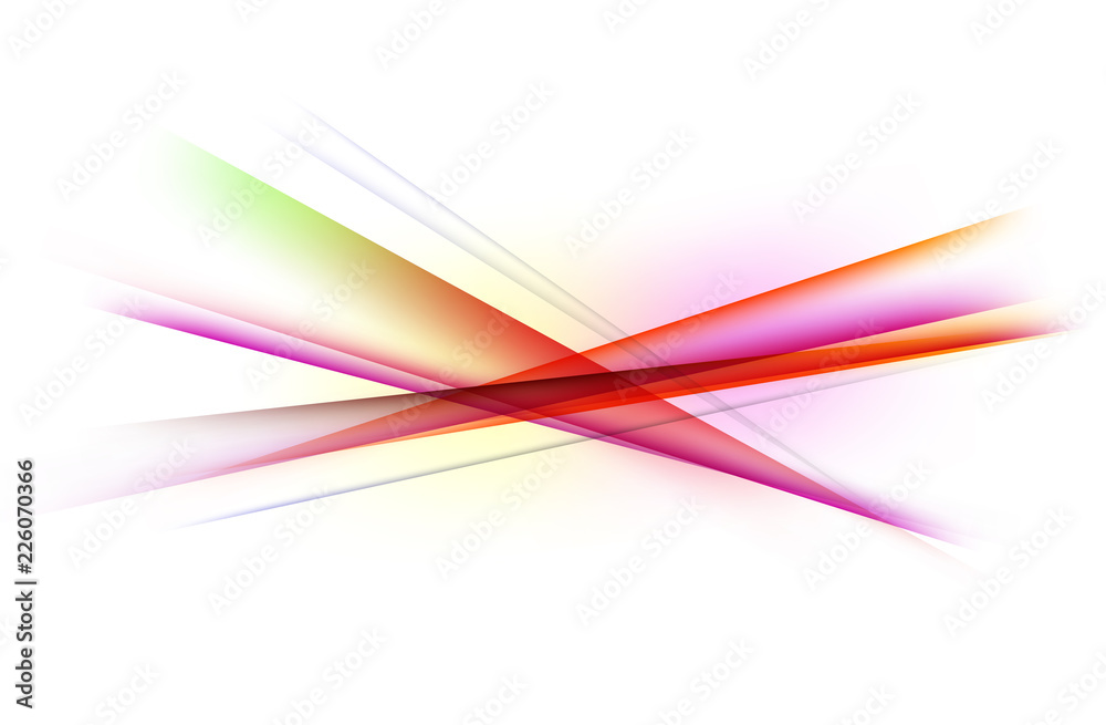 Cross and slanting lines on white background Stock Vector | Adobe Stock