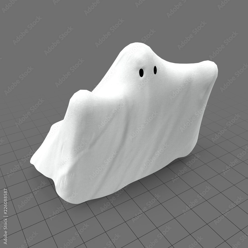 Ghost Stock 3D asset | Adobe Stock