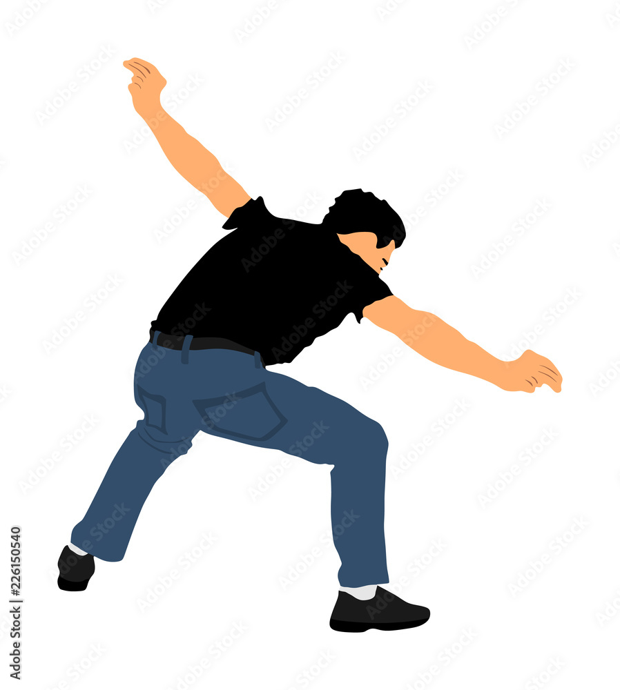A Greek Evzone dancing vector isolated on white background. Traditional ...