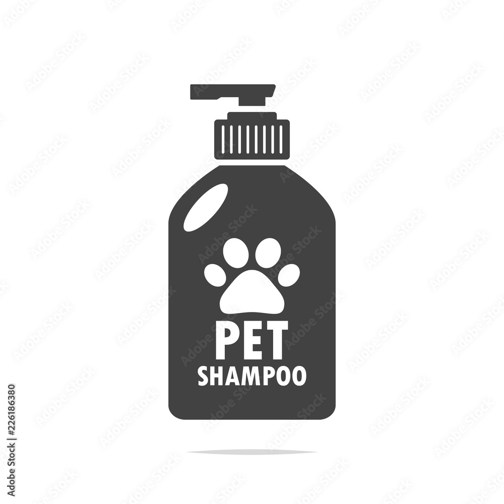 Pet shampoo icon vector Stock Vector | Adobe Stock