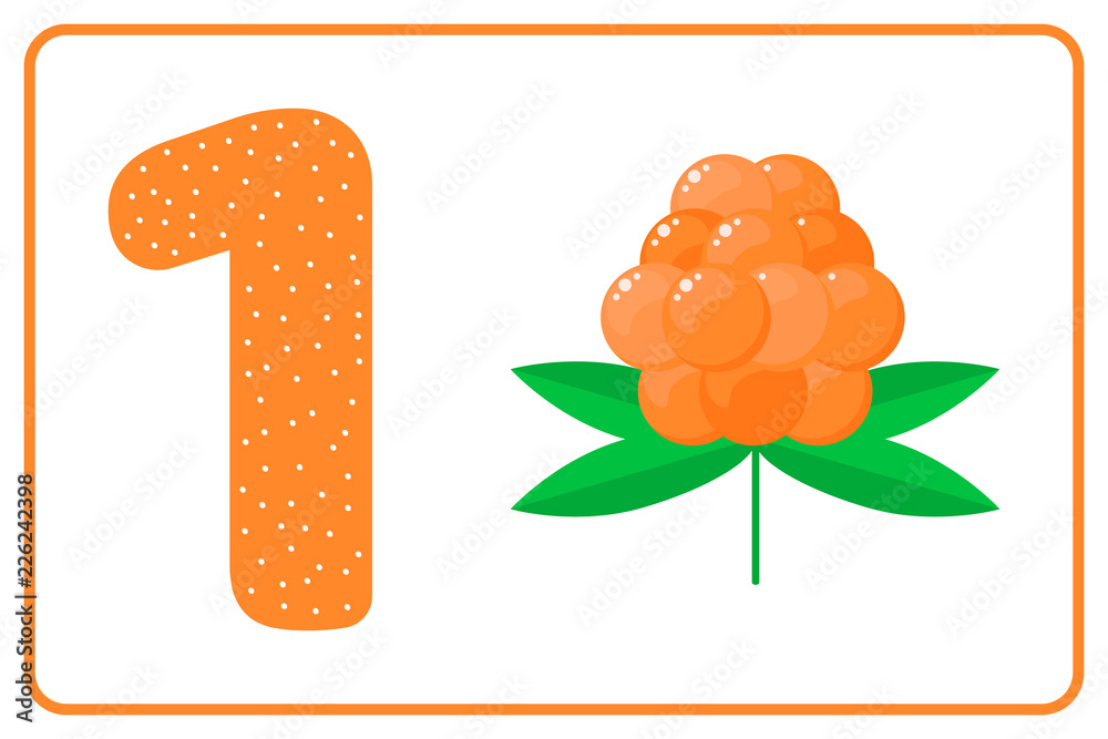 Numbers 1 Clipart For Kids
