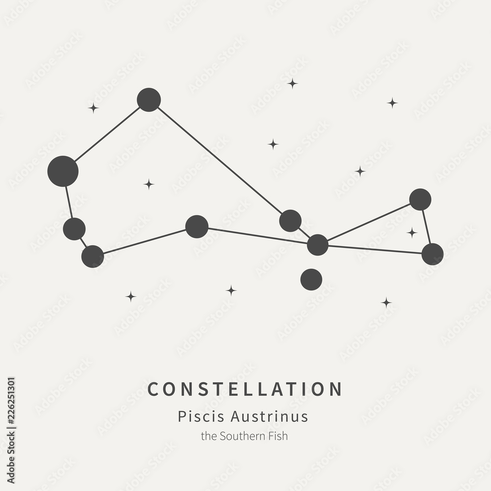 Piscis Austrinus Constellation