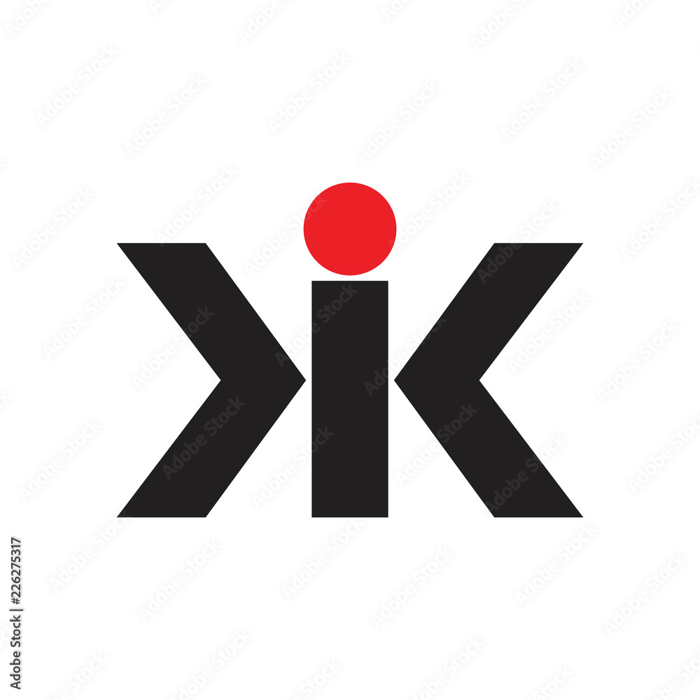 letters kk symbol logo vector Stock Vector | Adobe Stock