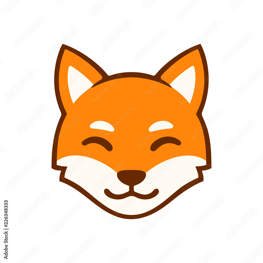 Fox Face Vector