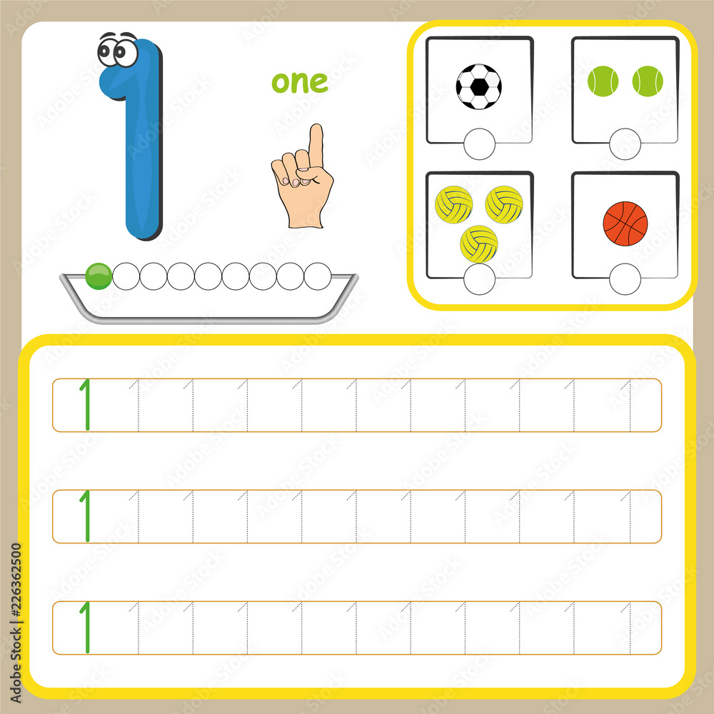 Number cards, Counting and writing numbers, Learning numbers, Numbers ...