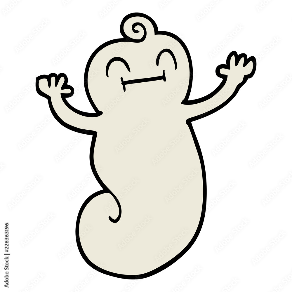 Animated Happy Ghost