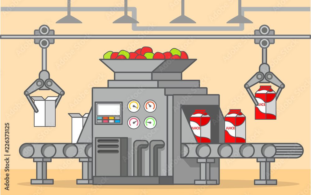 Factory Machine Clip Art