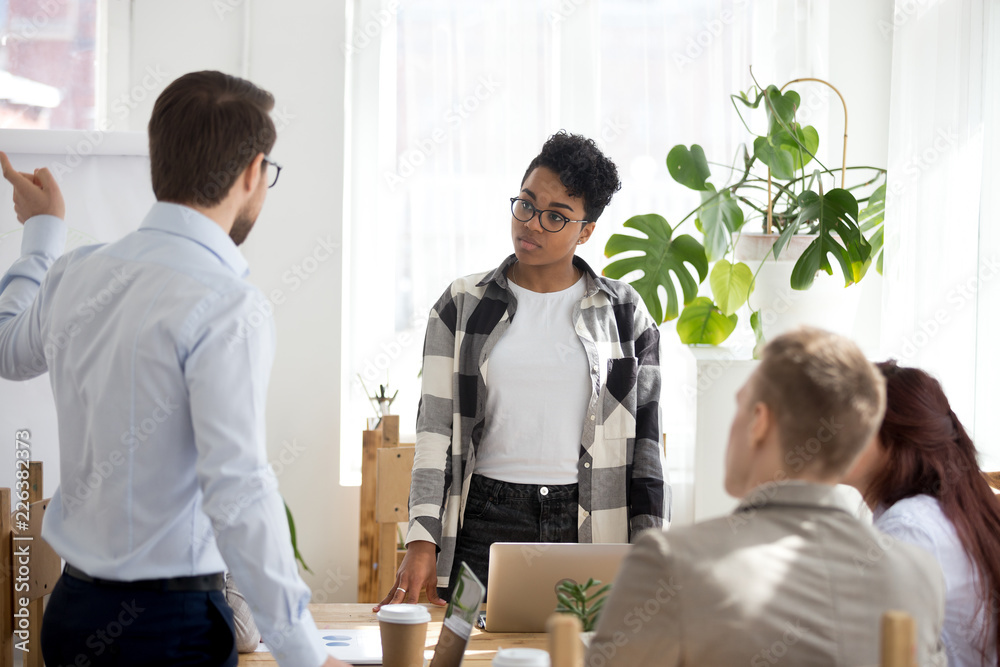 People Meeting Clients