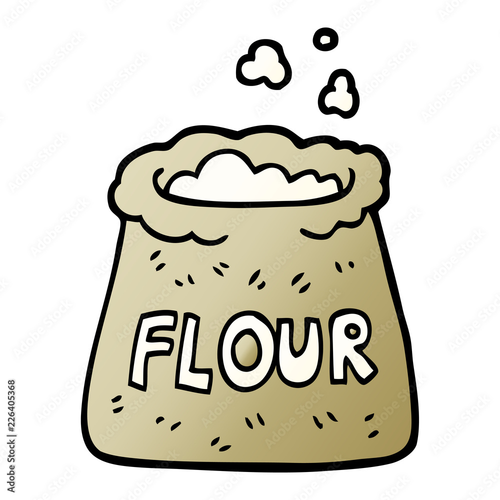 Cartoon Sack Of Flour Clipart
