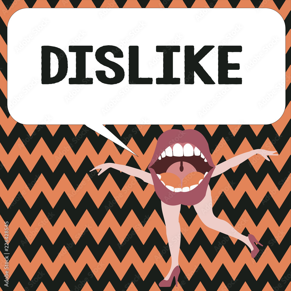 The Word Dislike
