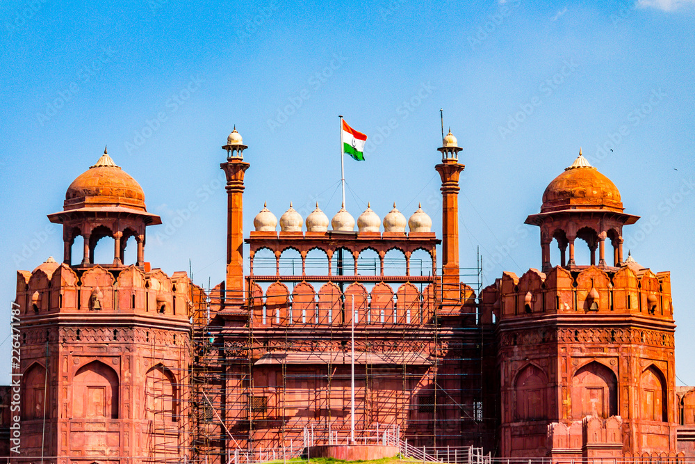 Foto de Red Fort(Lal Qila) - World Heritage Site. It is a historic fort ...