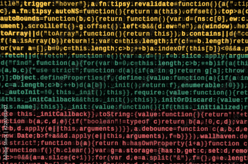 Lithuania flag is depicted on the screen with the program code. The ...