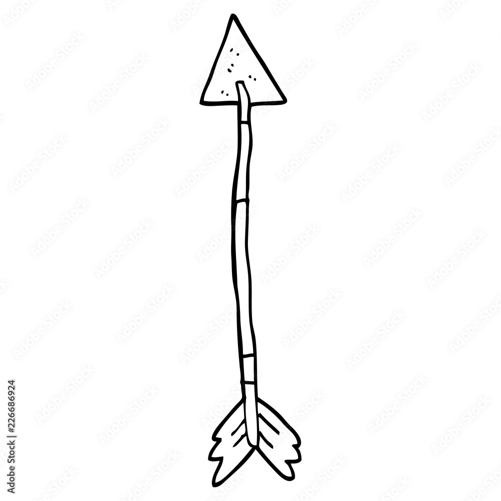 Ancient Arrow Drawing