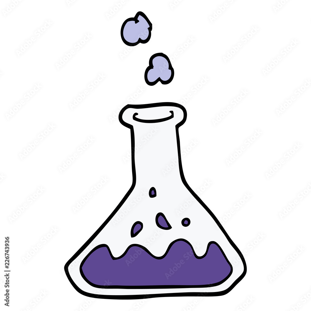 Science Experiment Cartoon