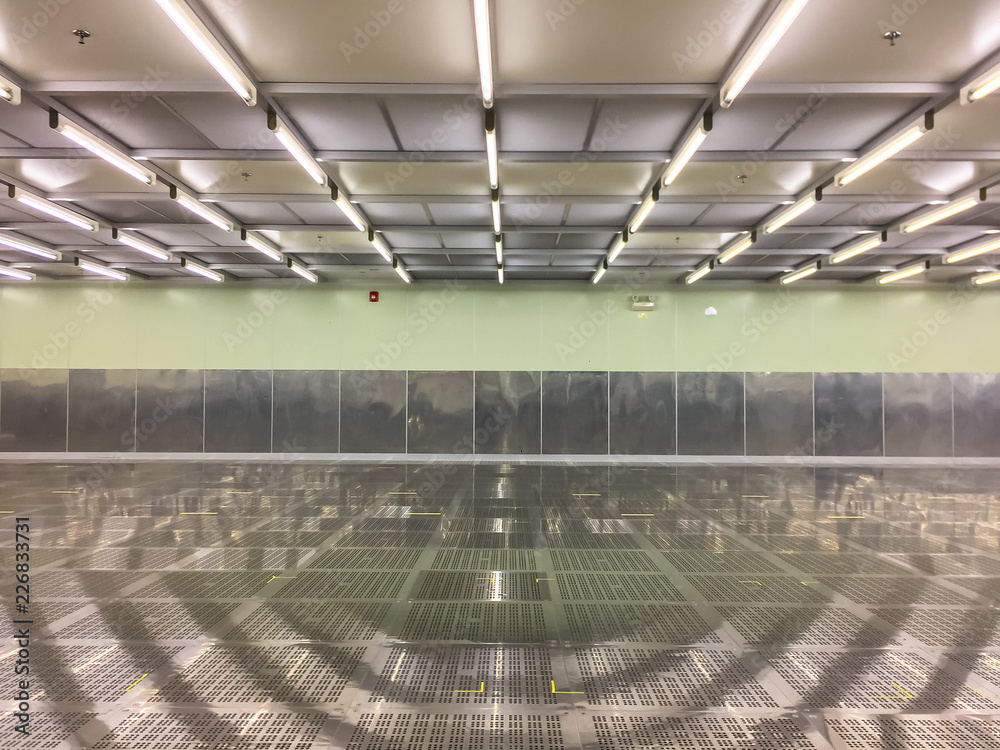 Inside Clean room at factory,empty room,industrial Stock Photo | Adobe ...