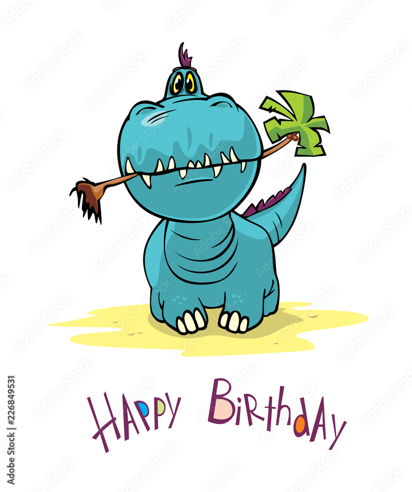 Happy Birthday Dinosaur