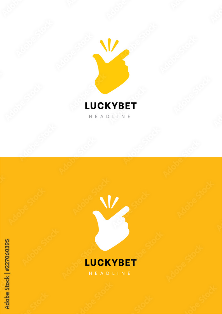 Luckybet logo template. Stock Vector | Adobe Stock