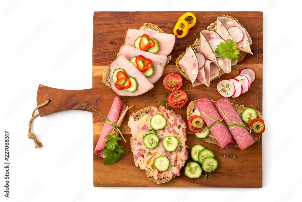 Belegte Brote Stock Photo | Adobe Stock